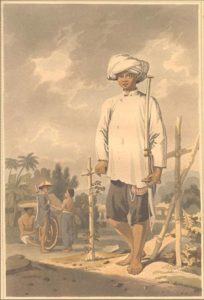 Chân dung lính Tây Sơn của William Alexander ở Hội An năm 1793 (nguồn ...